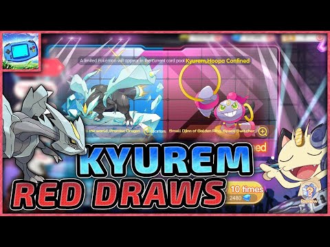 S+ Kyurem! Red Draw Event, my first S+! - Pocket Incoming - YouTube