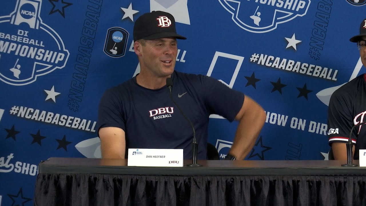 WATCH: Dallas Baptist head coach Dan Heefner, players preview regional ...