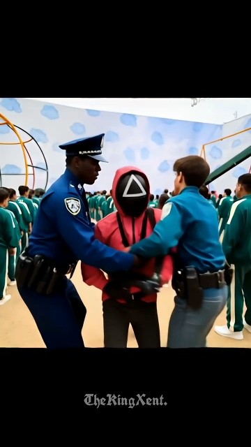 Finally, the Pink Guards and Front Man were arrested by the police👮 # ...