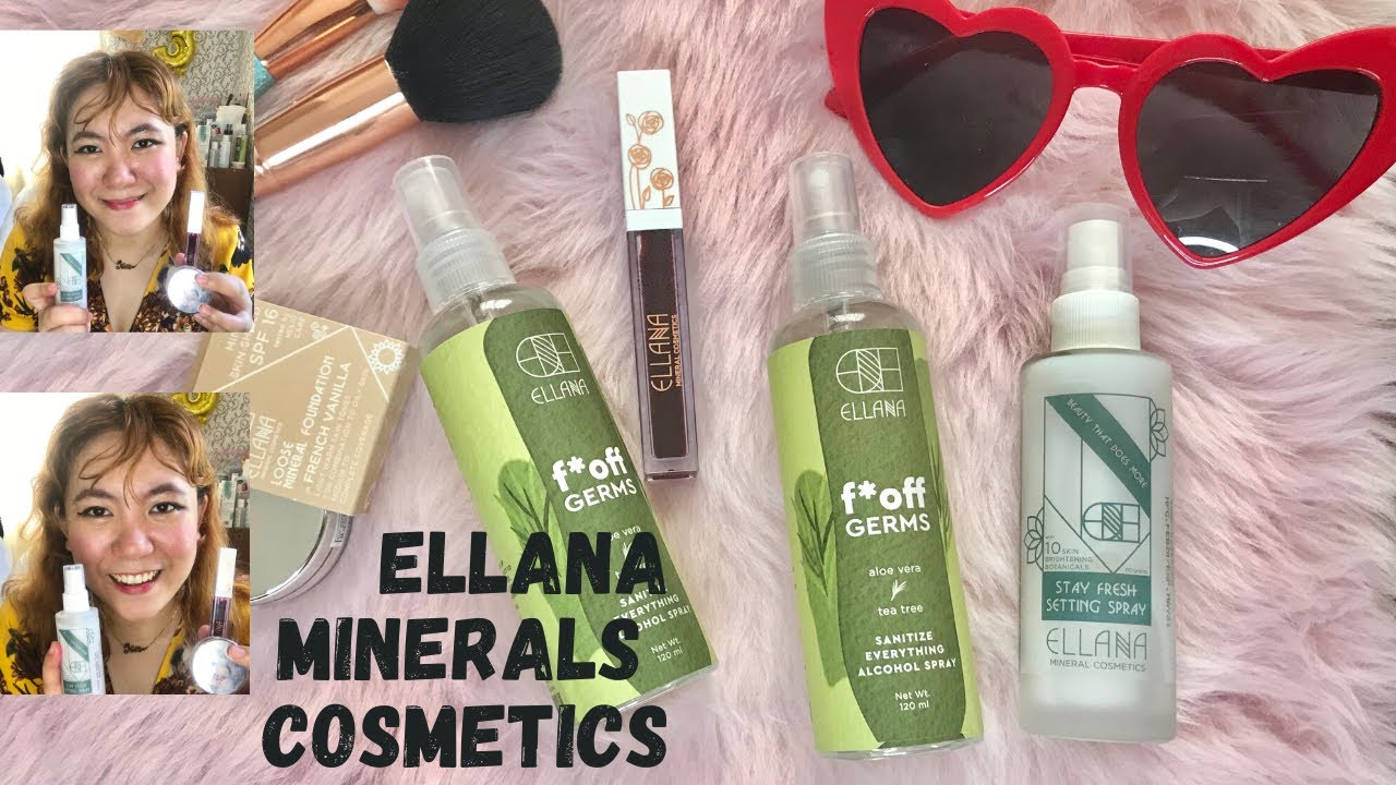 ELLANA MINERAL COSMETICS PRODUCT REVIEW | NELLI VILLE - YouTube