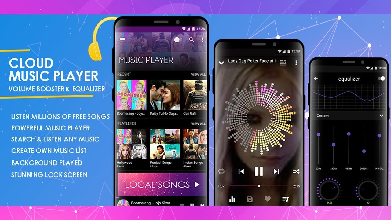 Cloud Music Player: Volume Booster - Equalizer - YouTube