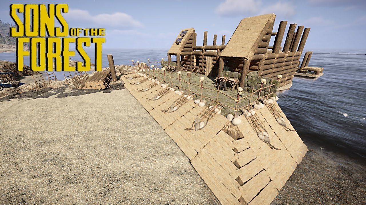 Setting Up The Base Defense! (Sons Of The Forest) - YouTube