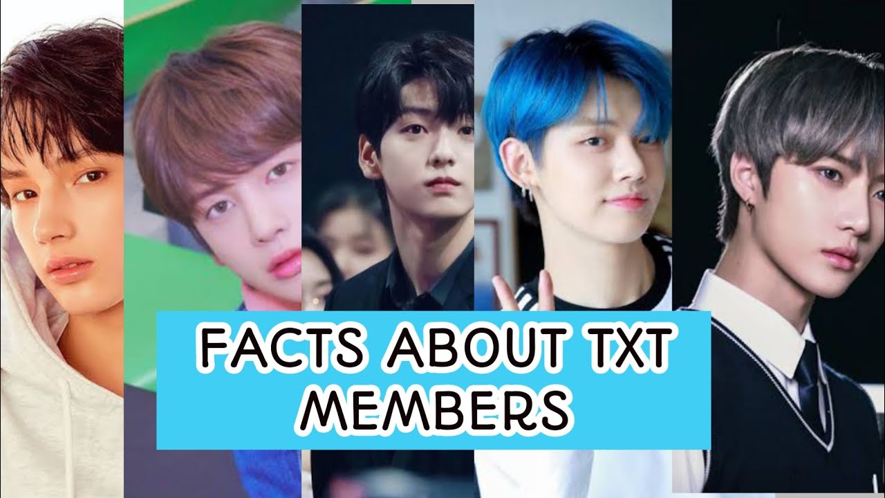 FACTS ABOUT TXT MEMBER - YouTube