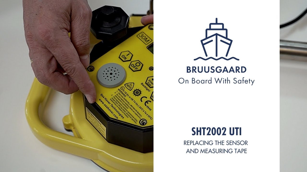 UTI Calibration System - Maintenance, replacing the sensor and ...