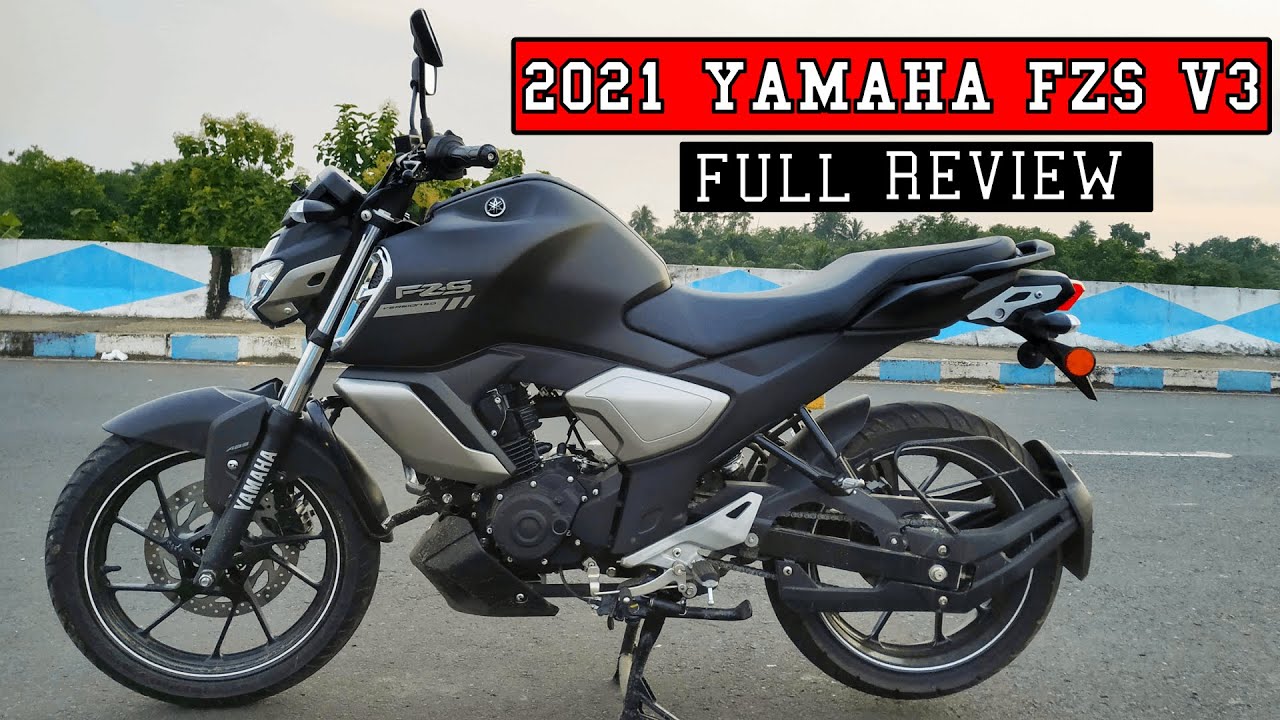 YAMAHA FZS FI V3 BS6 2021 Complete & Honest Ownership Review W/ Mileage ...