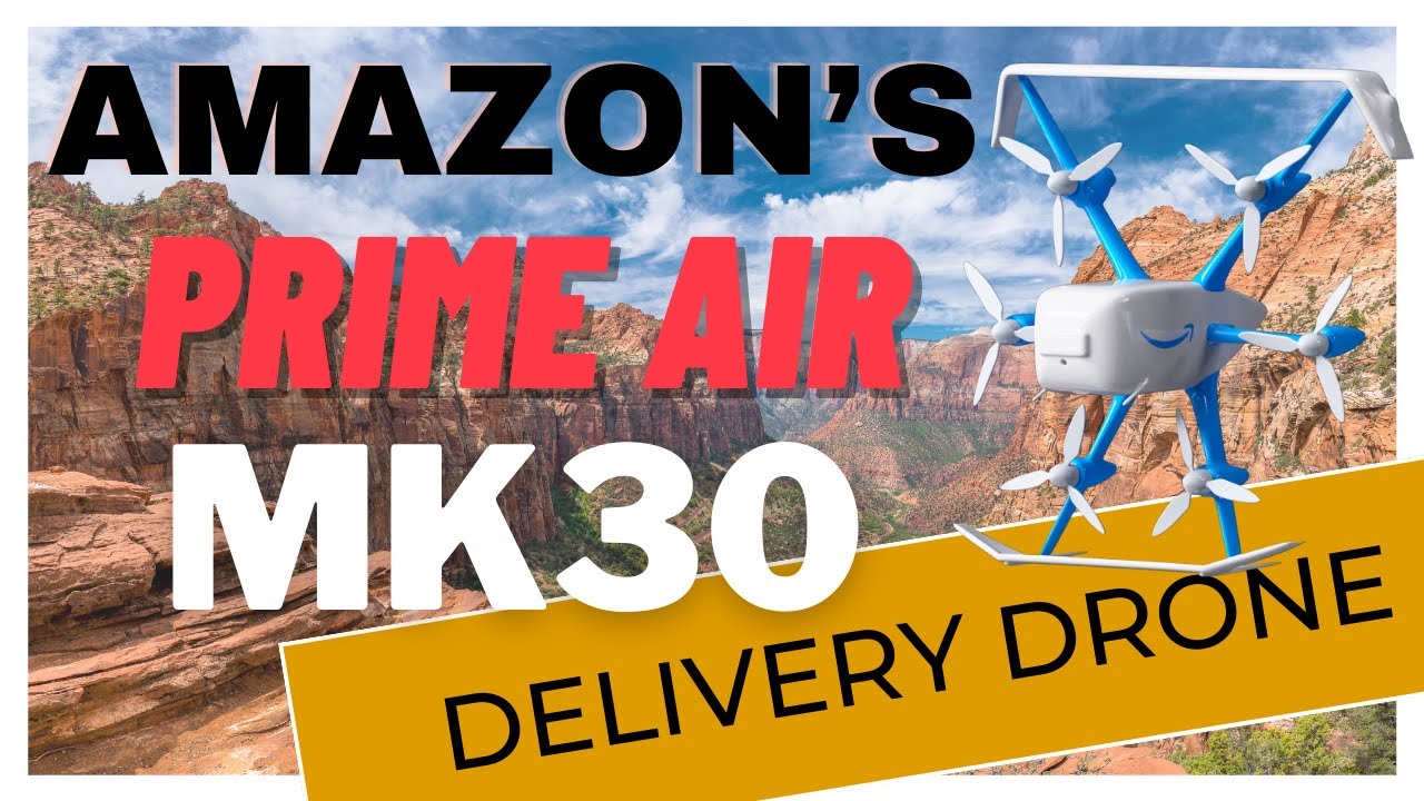 Amazon's Prime Air Delivery Drone - The MK30 - YouTube