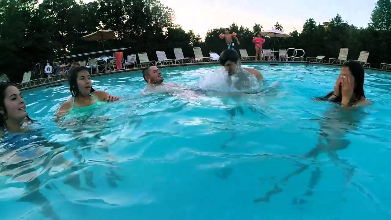 Pool/Cook out day GoPro footage. - YouTube