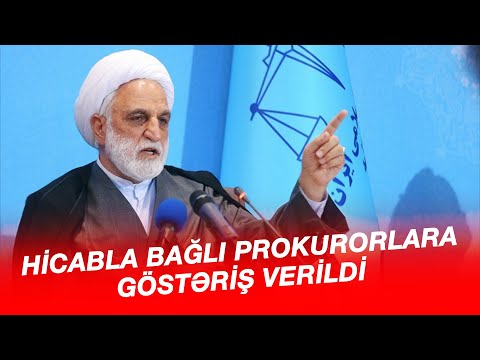 HİCABLA BAĞLI PROKURORLARA GÖSTƏRİŞ VERİLDİ