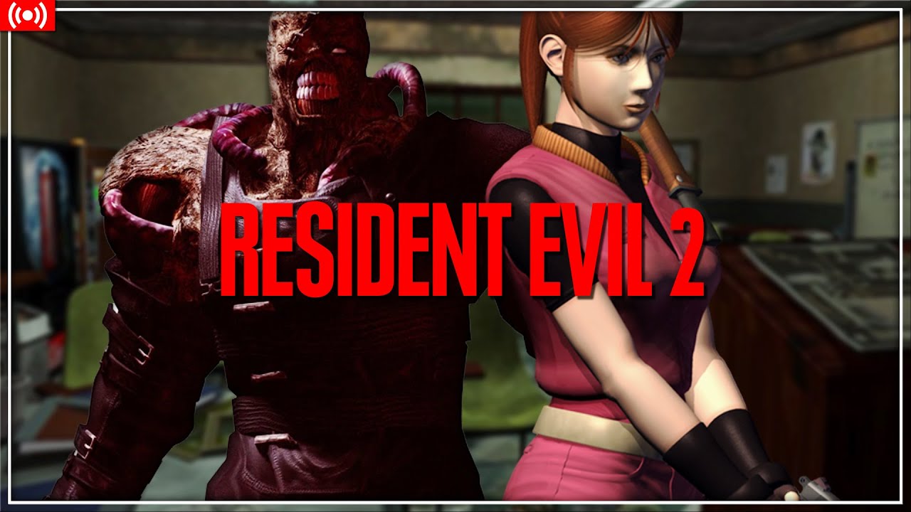 RESIDENT EVIL 2 A & B | SIN RECARGAR ! | NEMESIS SKIN | NEMESIS VTUBER ...