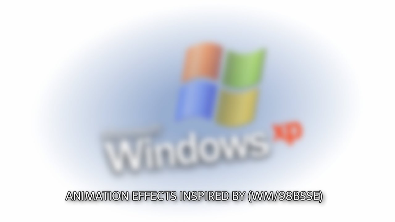 Windows XP Animation Remake Effects (Inspired by Windows Memphis/98 ...