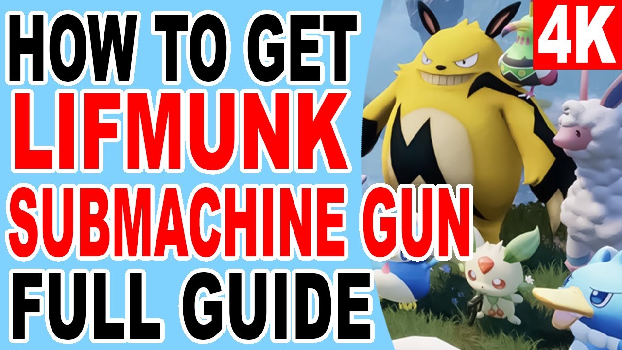 How to Get Lifmunk Submachine Gun - Paldeck No. 004 Location - Palworld ...
