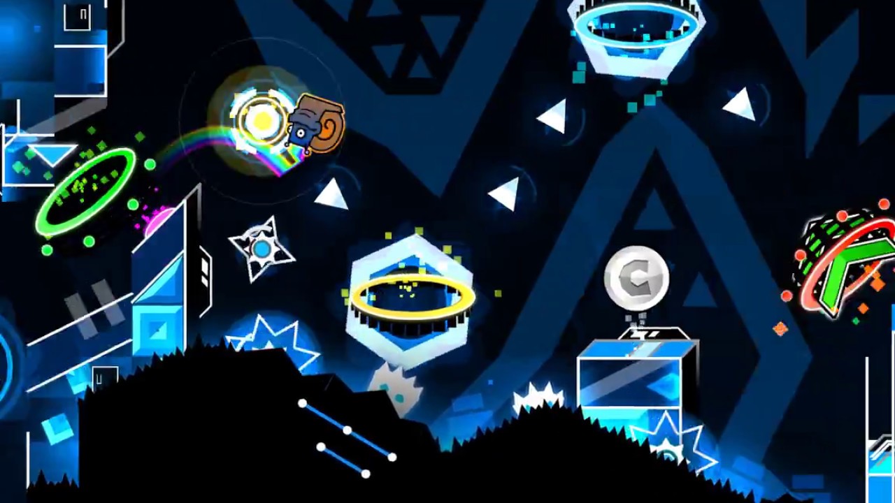 Geometry Dash "Aquamarine" ( Easy Demon ) By Lemons - YouTube