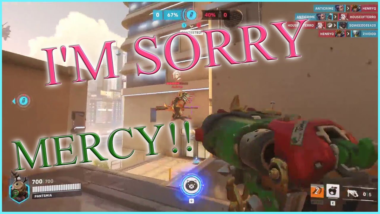 I'M SORRY MERCY - OVERWATCH 2 - YouTube