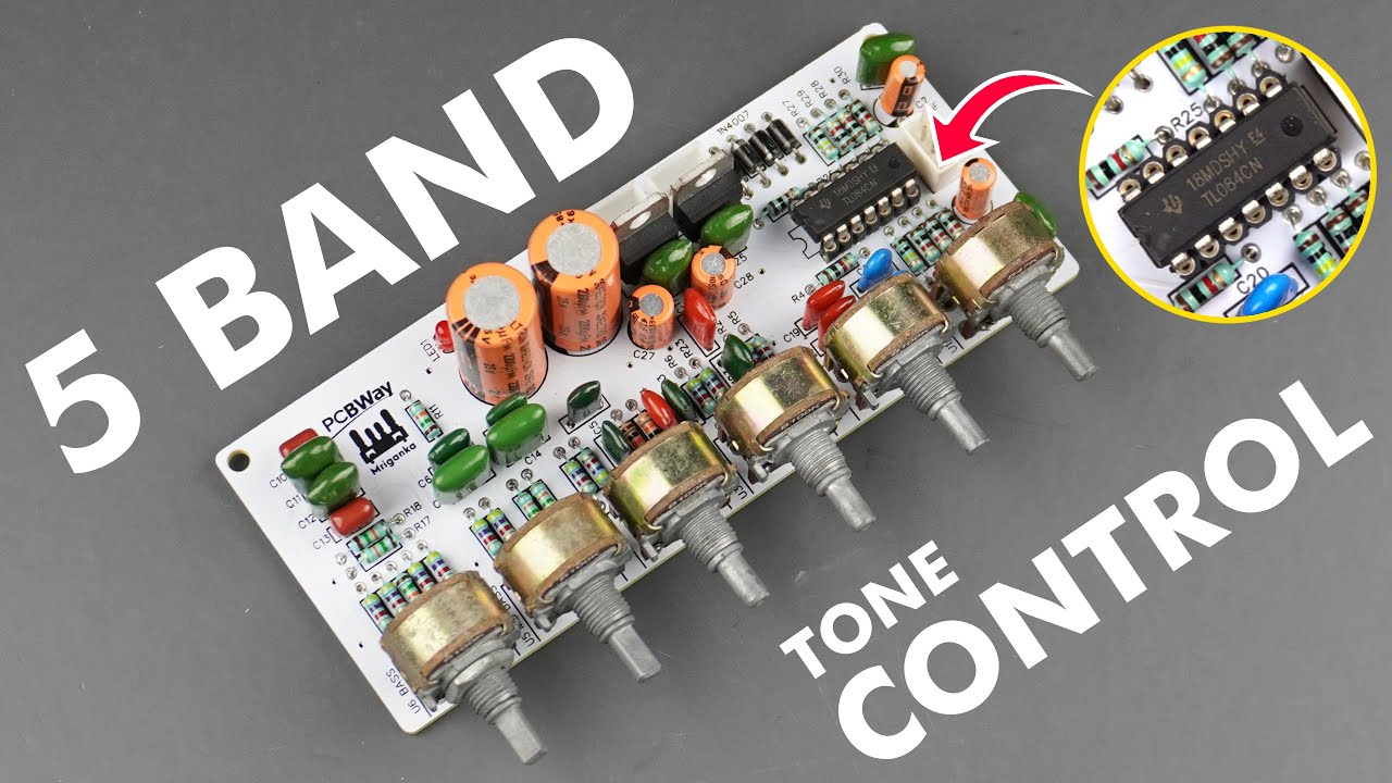 5 Band Dual Ch. Tone Control. - YouTube