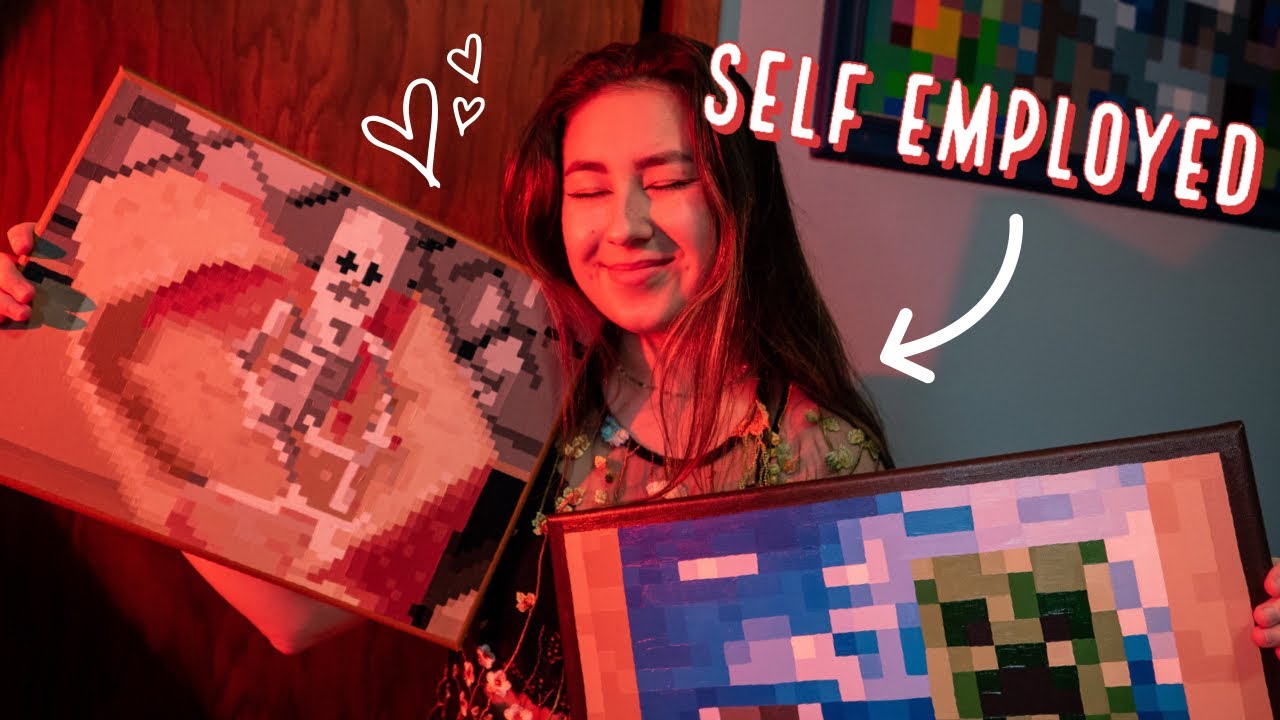 Things I Love About Being a Self-Employed Artist - YouTube
