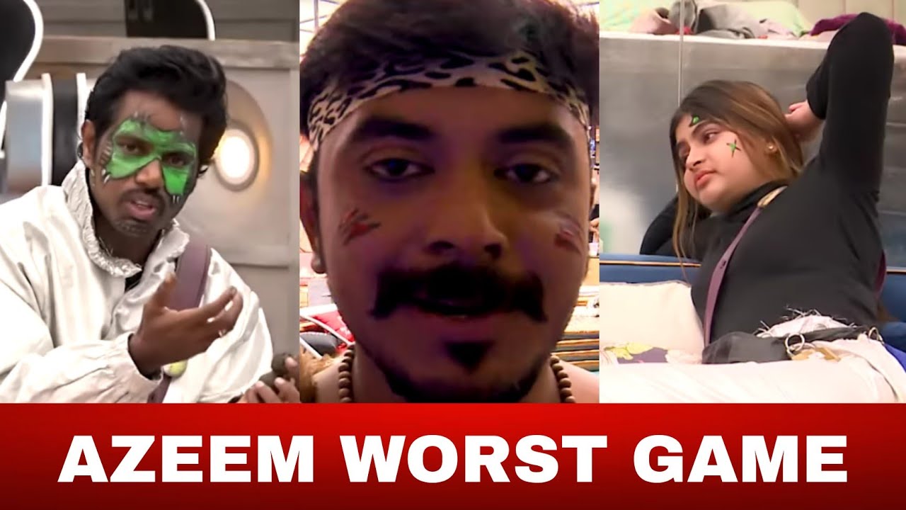 Azeem Worst Game? Bigg Boss 6 Tamil Review - YouTube