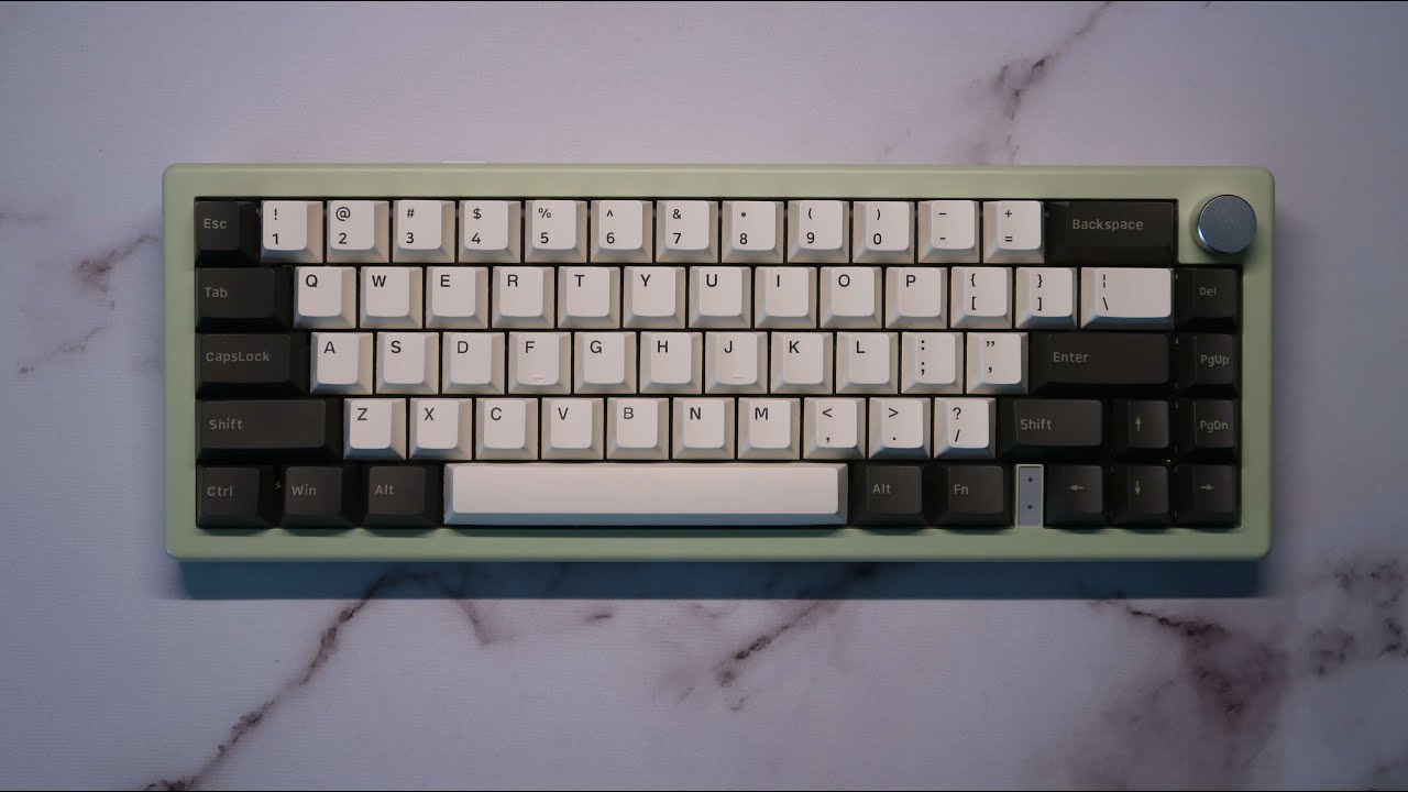 GMK67 Milky Green Build | Sound Test - YouTube