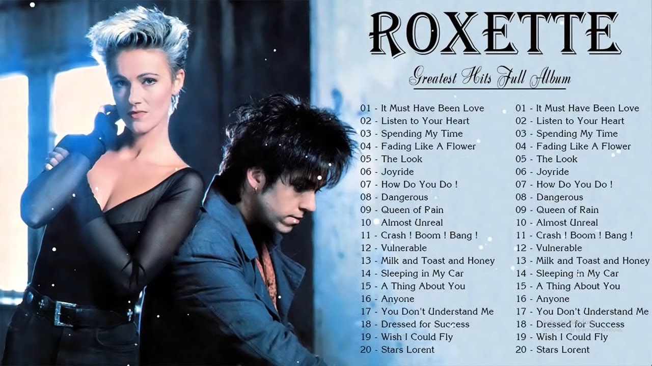 ROXETTE GRANDES EXITOS || The Very Best Of Roxette || Roxette Greatest ...