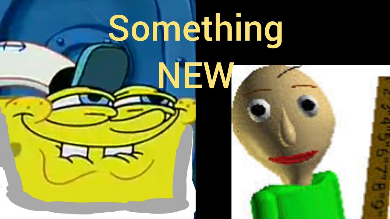 There's Something New!: MEGA SPONGE Plays Baldi's Basics with new ...