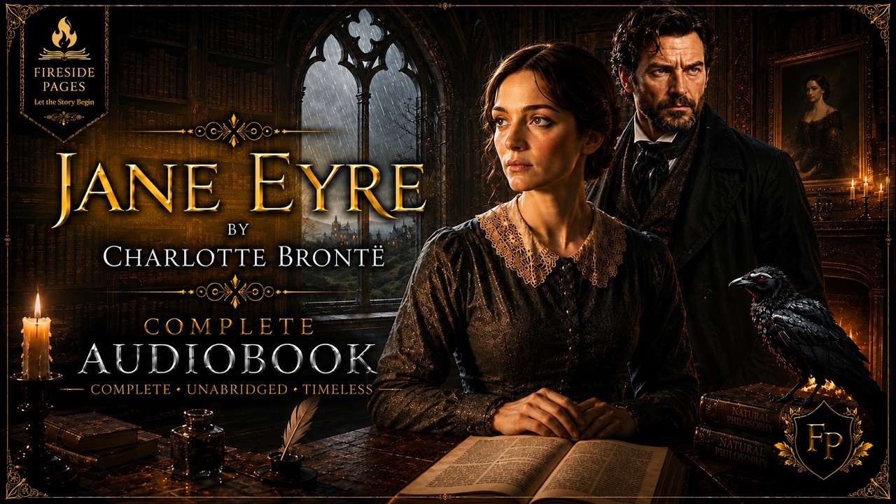 Jane Eyre by Charlotte Bronte | Full Audiobook| Fireside Pages - YouTube