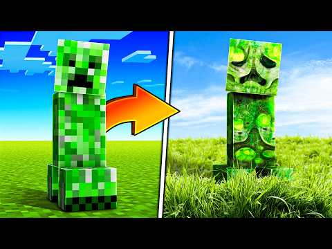 Minecraft, aber es wird IMMER REALISTISCHER...