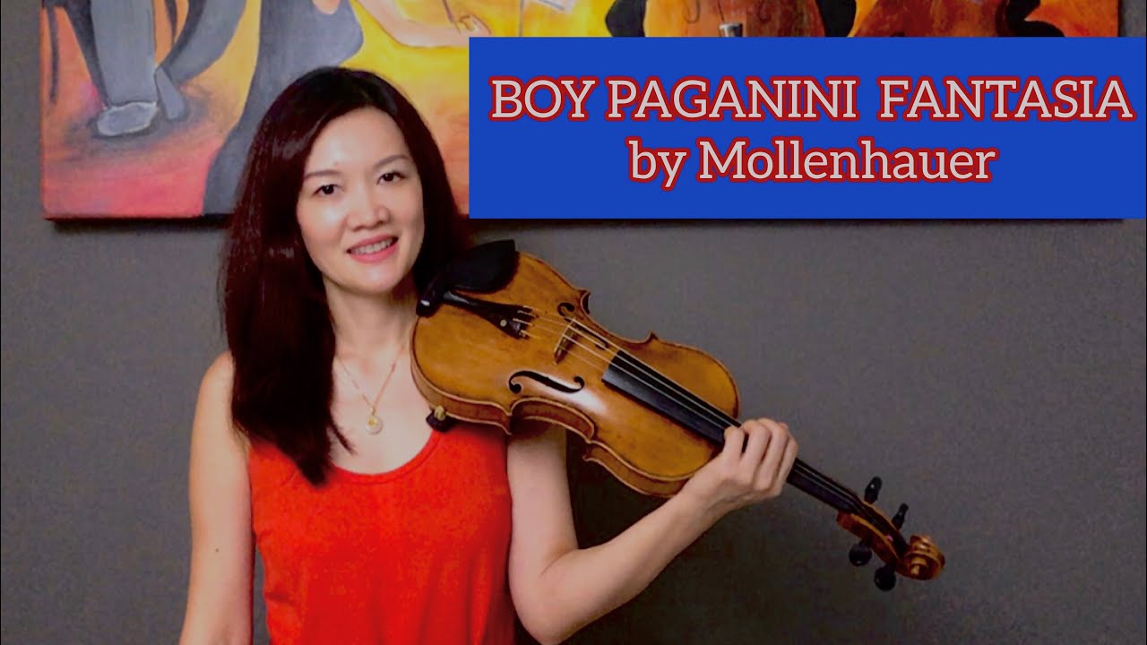 The Boy Paganini Fantasia by Edward Mollenhauer - YouTube