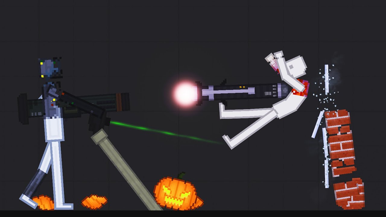 People Fight Firearms With Each Other In People Playground Vol.1 - YouTube