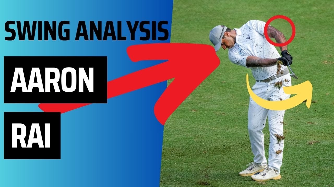 Aaron Rai Swing Analysis Slow Motion Wyndham Championship Winner - YouTube