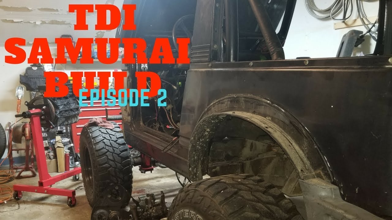 1.9L TDI Samurai Build - YouTube