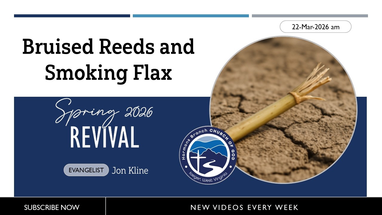 Bruised Reeds and Smoking Flax - YouTube