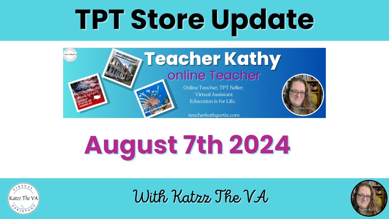 TPT update Aug 7 2024 - YouTube