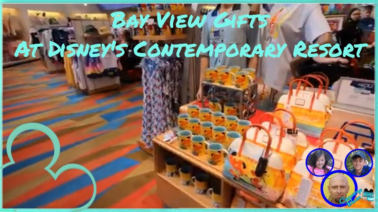 Bay View Gifts Gift Shop At Disney's Contemporary Resort | Walt Disney ...