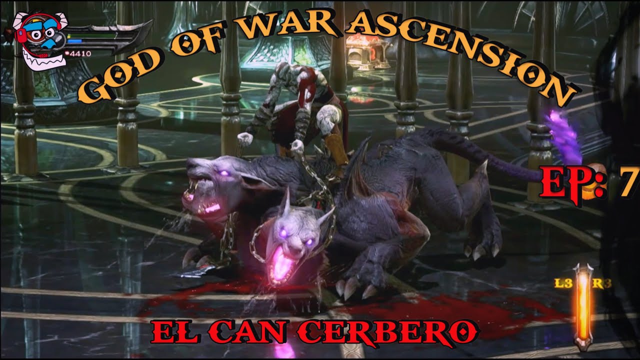 God Of War Ascension (dios de la guerra asciende) EP:7 🐺 El Can Cerbero ...