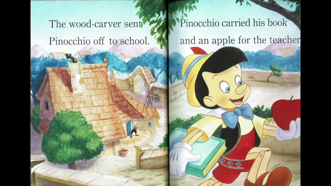 Pinocchio's Nose Grows | Reading Book | Fun Story | Learn Moral - YouTube