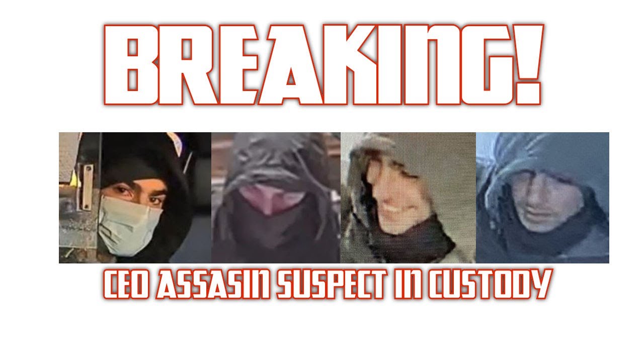 BREAKING! CEO ASSASSIN SUSPECT IN CUSTODY! - YouTube