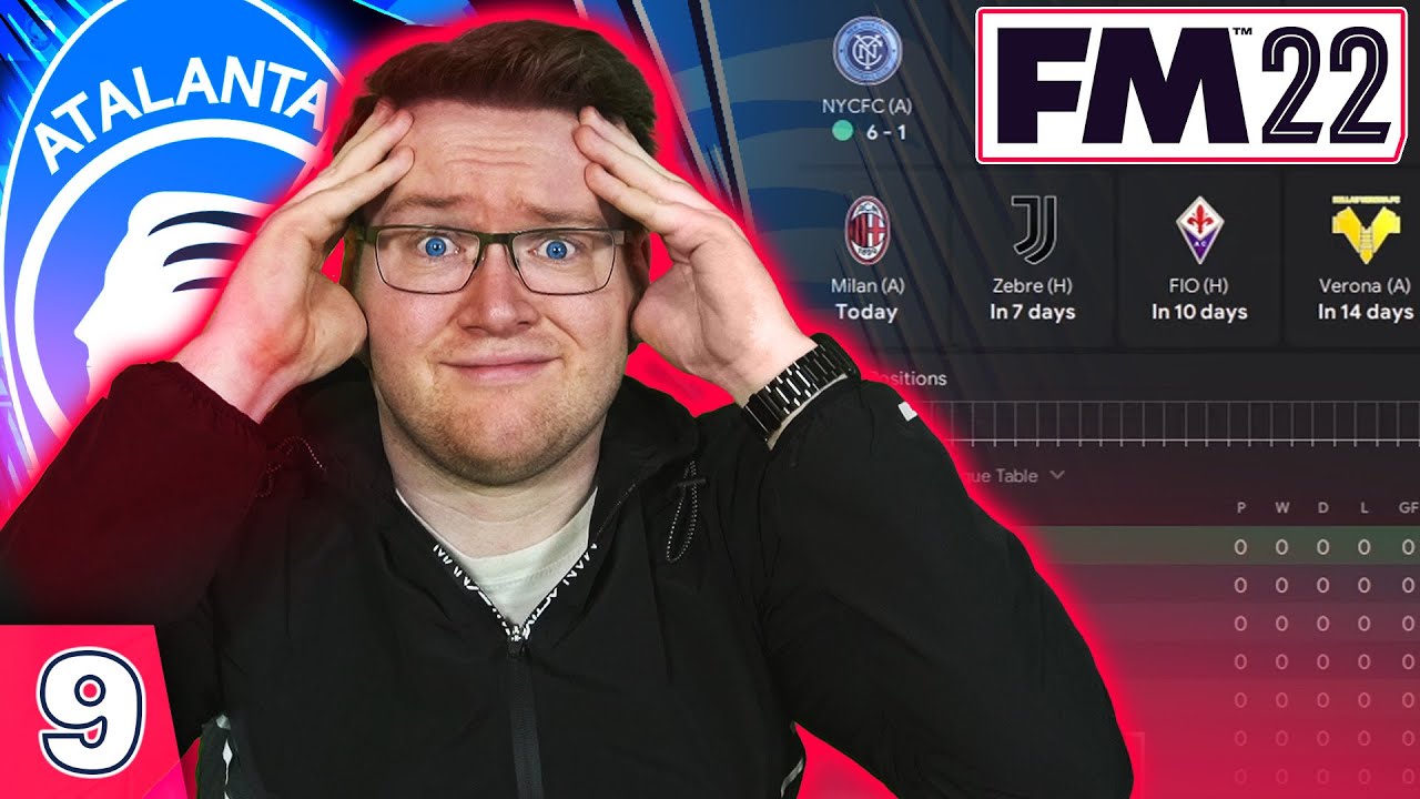 THIS START IS HORRIBLE - ATALANTA: Episode 9 | Football Manager 2022 ...