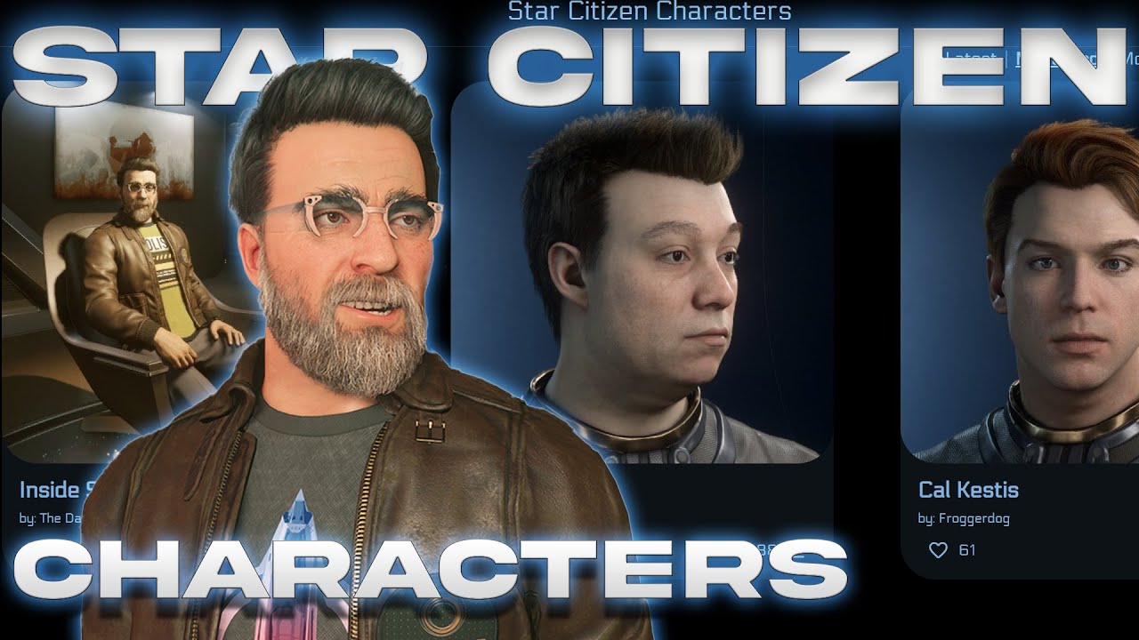 Star Citizen Characters the website! - YouTube