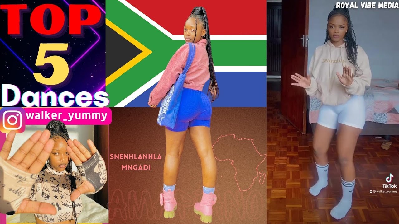 Top 5 Dances of South African Dancer, Walker Yummy | Amapiano - YouTube