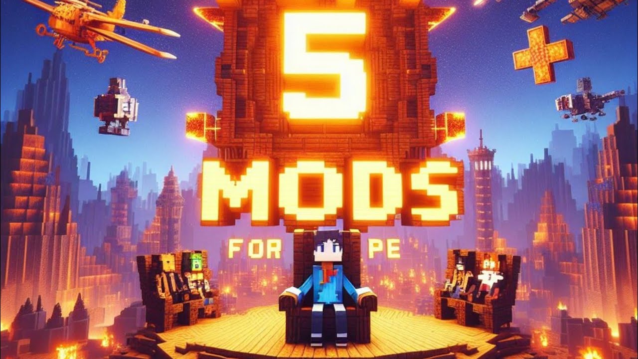 "Game-Changing Mods: Minecraft Pocket Edition 1.20+ Top 5 Selections ...