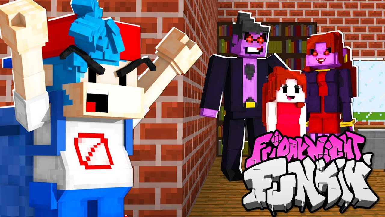 A HISTÓRIA DE BOYFRIEND! EP.1 - Minecraft Friday Night Funkin - YouTube