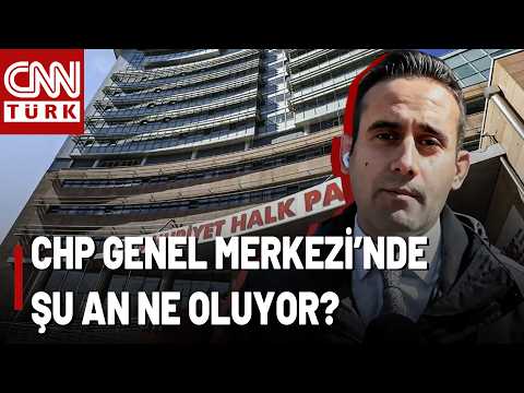 Herkes Merakta: CHP Genel Merkezi'nde Bugün Ne Olacak? CNN TÜRK Sıcak Bölgede!