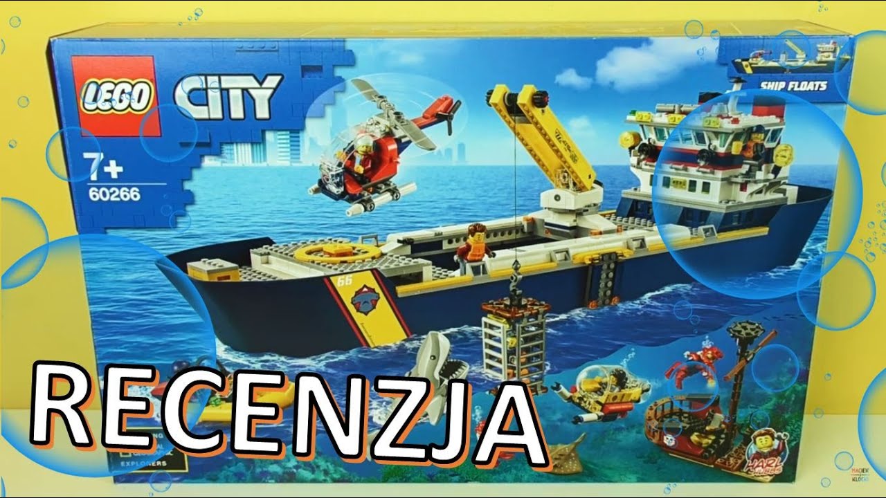 LEGO City Statek badaczy oceanu 60266 / RECENZJA - YouTube