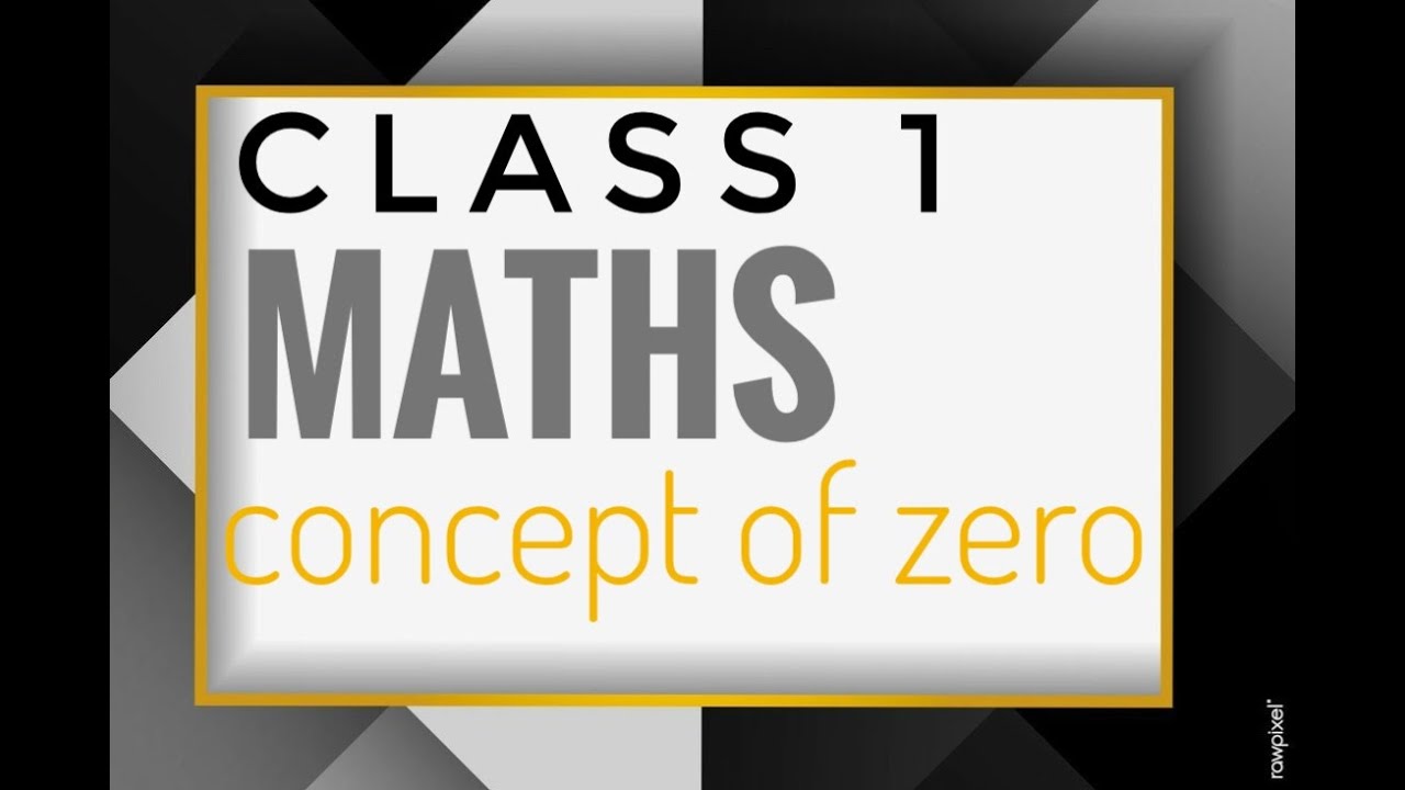 First standard Maths class - zero - YouTube
