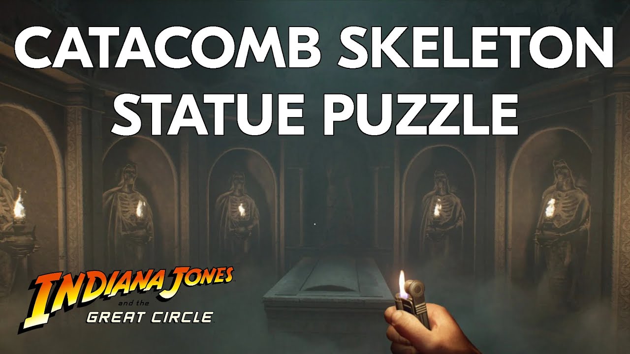 How to Solve the Catacombs Puzzle (Jawbone Weapon) - Indiana Jones and ...