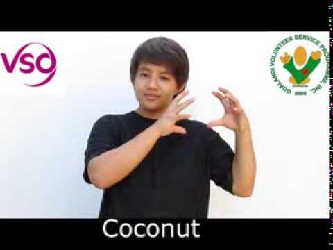 Filipino Sign Language dictionary- Fruit - YouTube