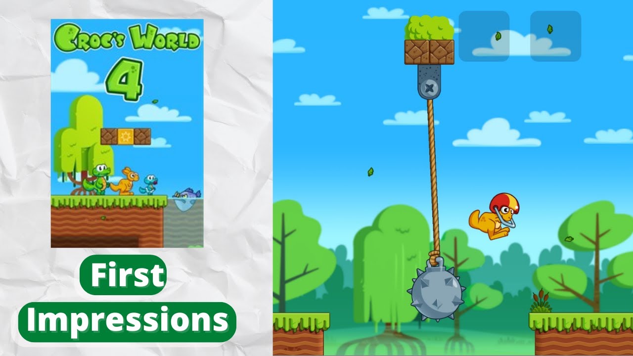 Croc's World 4 on Xbox - YouTube