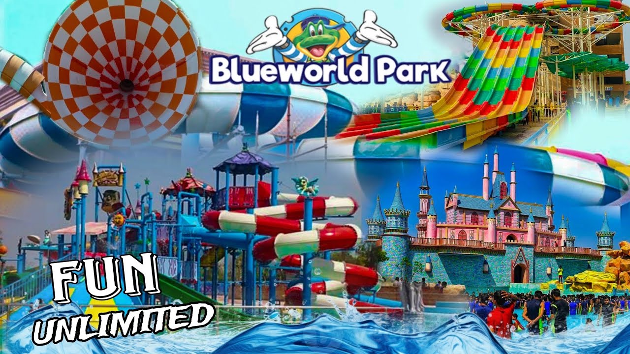 Blue World Water Park Kanpur | Blue World Theme Park (UP) - YouTube