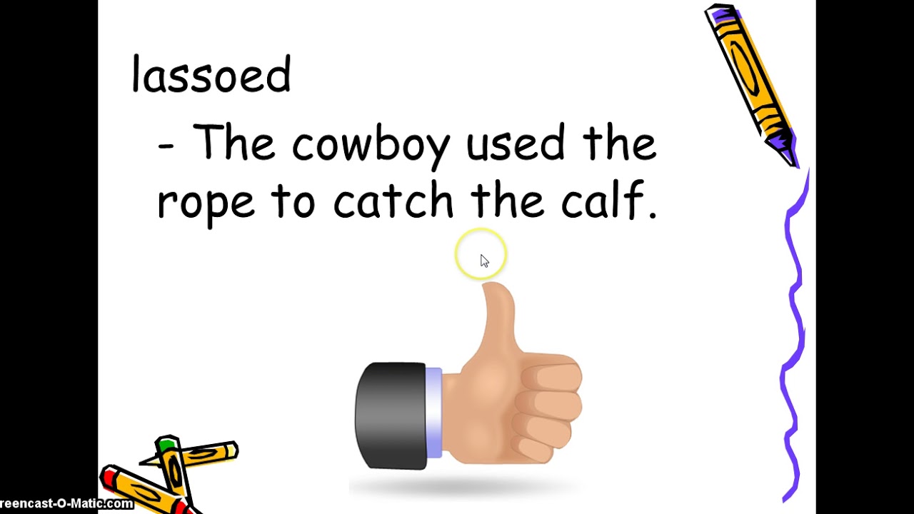 Horned Toad Prince Vocabulary - YouTube