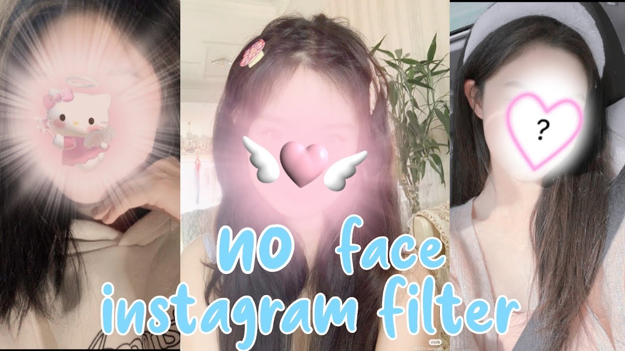 Trending No Face Instagram Filter! You Must Try! - YouTube