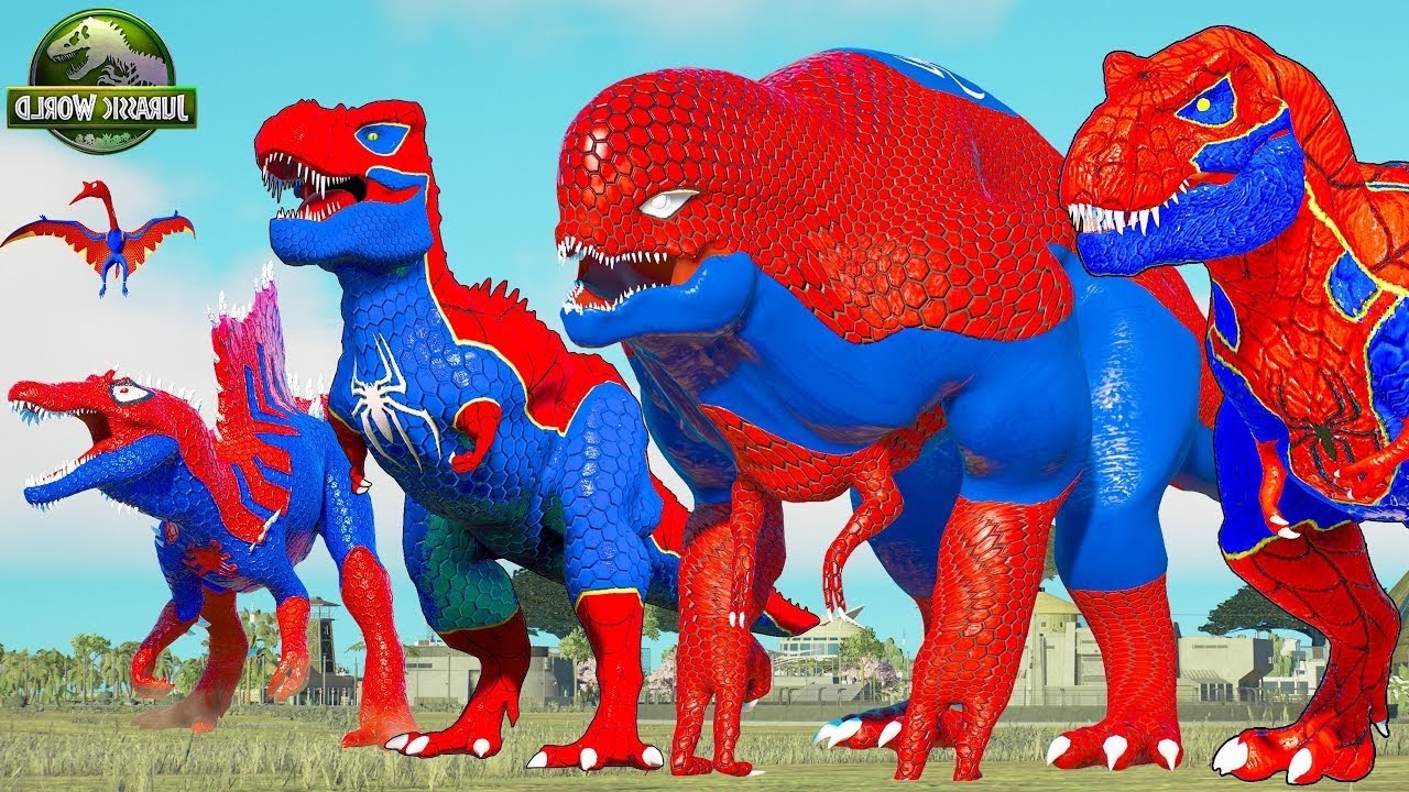 The REAL Superhero Dinosaur Battle Mosasaurus or Tyrannosaurus Rex ...